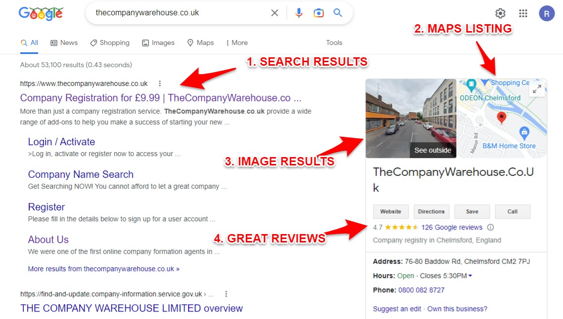 9 reasons to use Google Search Console - TheCompanyWarehouse.Co.Uk